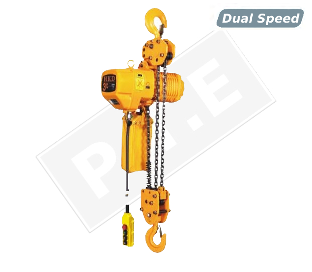 HKD 3 TON DUAL SPEED ELECTRIC CHAIN HOIST (415V) | HKD0303SD - Power Tiek